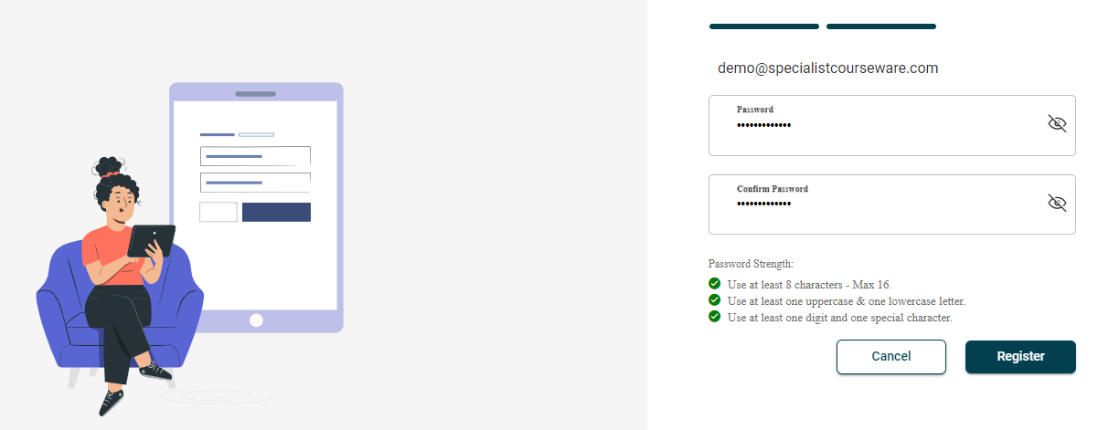 Redeeming a Code – Specialist Courseware Ltd