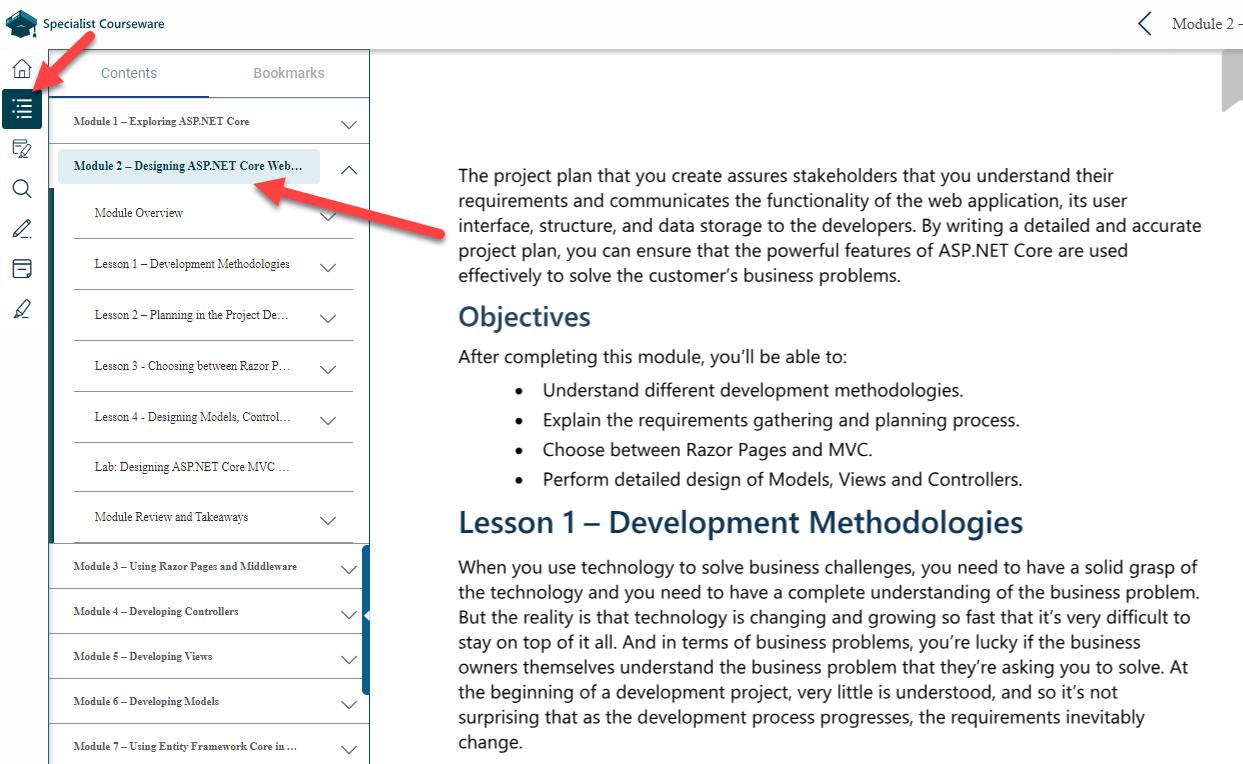 Redeeming a Code – Specialist Courseware Ltd